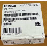 China SIEMENS 6EP3437-7SB00-3AX0 SITOP PSU6200 24 V/40 A stabilized power supply input: 400 - 500 V AC output: 24 V DC/40 A for sale