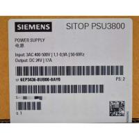 China SIEMENS 6EP3436-8UB00-0AY0 SITOP PSU3800 24 V/17 A STABILIZED POWER SUPPLY INPUT: 400-500 V 3 AC OUTPUT: 24 V DC/17 A for sale