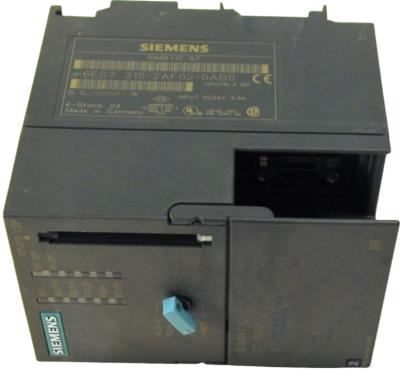 China SIEMENS 6ES7315-2AF02-0AB0 SIMATIC S7-300, CPU 315-DP CPU WITH INTEGRATED 24 V DC PS, 64KB WORKING MEMORY for sale
