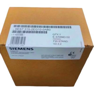 China SIEMENS 6ES7315-2EG10-0AB0SIMATIC S7-300 CPU 315-2 PN/DP, CENTRAL PROCESSING UNIT WITH 128 KBYTE WORKING MEMORY for sale
