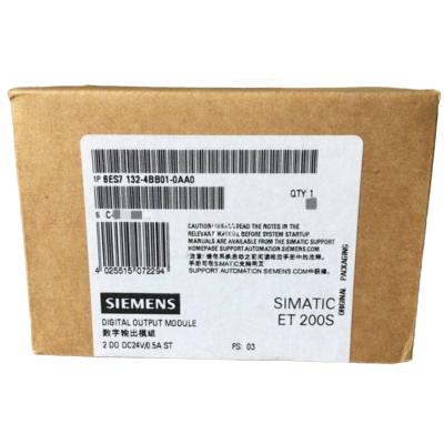 China SIEMENS 6ES7132-4BB01-0AA0 SIMATIC DP, 5 ELECTRONIC MODULES FOR ET 200S, 2 DO STANDARD 24 V DC/0.5 A, 15 MM WIDTH for sale