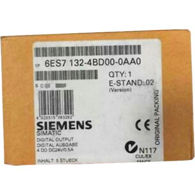 China SIEMENS 6ES7132-4BD00-0AA0 SIMATIC DP, 5 ELECTRONIC MODULES FOR ET 200S, 2 DO HIGH FEATURE 24 V DC/2 A, 15 MM WIDTH for sale