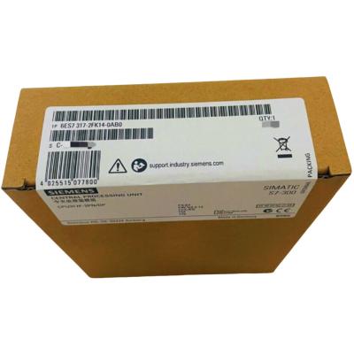 China SIEMENS 6ES7317-2FK14-0AB0 SIMATIC S7-300 CPU317F-2 PN/DP, CENTRAL PROCESSING UNIT WITH 1.5 MB WORK MEMORY for sale