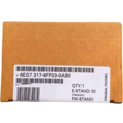 China SIEMENS 6ES7317-6FF03-0AB0 SIMATIC S7-300, CPU 317F-2DP, CENTRAL PROCESSING UNIT WITH 1024 KB WORK MEMORY for sale