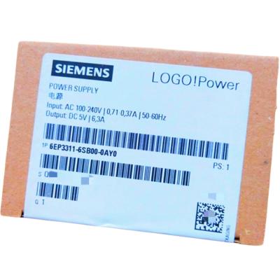 China SIEMENS 6EP3311-6SB00-0AY0 LOGO!POWER 5 V / 6.3 A STABILIZED POWER SUPPLY INPUT: 100-240 V AC OUTPUT: 5 V DC / 6.3 A for sale