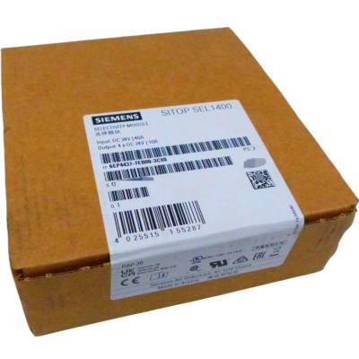 China SIEMENS 6EP4437-7EB00-3CX0 SITOP SEL1400 10 A SELECTIVITY MODULE 4-CHANNEL WITH LIMITING CHARACTERISTIC INPUT: 24 V DC for sale
