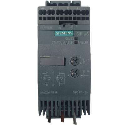 China SIEMENS 3RW3026-2BB14 SIRIUS SOFT STARTER S0 25 A, 11 KW/400 V, 40 °C 200-480 V AC, 110-230 V AC/DC SPRING-TYPE for sale