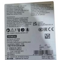 China SIEMENS 3RW3018-1BB14 SIRIUS SOFT STARTER S00 17.6 A, 7.5 KW/400 V, 40 °C 200-480 V AC, 110-230 V AC/DC SCREW TERMINALS for sale