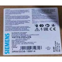 China SIEMENS 3RW3038-1BB14 SIRIUS SOFT STARTER S2 72 A, 37 KW/400 V, 40 °C 200-480 V AC, 110-230 V AC/DC SCREW TERMINALS for sale