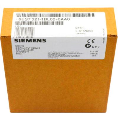 China SIEMENS 6ES7321-1BL00-0AA0 SIMATIC S7-300 SM321 Digital Input, 32-P, Sink, 24VDC for sale