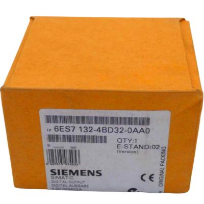 China SIEMENS 6ES7132-4BD32-0AA0 SIMATIC DP, 5 ELECTRONIC MODULES FOR ET 200S, 4 DO STANDARD 24 V DC/2 A, 15 MM WIDTH for sale
