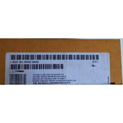 China SIEMENS 6ES7321-7BH01-0AB0 SIMATIC S7-300, DIGITAL INPUT SM 321, ISOLATED, 16 DI; 24 V DC, 1X 20-POLE for sale