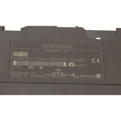 China SIEMENS 6ES7321-7BH80-0AB0 SIMATIC S7-300, DIGITAL INPUT SM 321, OPTICALLY ISOLATED, FOR EXPANDED TEMPERATURE RANGE for sale
