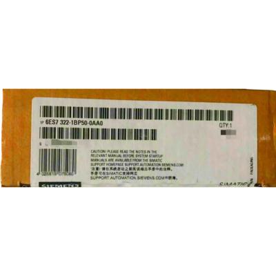 China SIEMENS 6ES7322-1BP50-0AA0 SIMATIC S7-300 DIGITAL OUTPUT SM 322, ISOLATED IN GROUPS OF 16, 64 DO, 24 V DC for sale