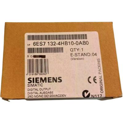 China SIEMENS 6ES7132-4HB10-0AB0 SIMATIC DP, 5 ELECTRON. MODULES ET200S: 2DO RELAY(FORM C CONT.) DC24V-48V/5A, AC24V-230V/5A for sale