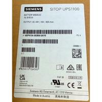 China SIEMENS 6EP4134-0GB00-0AY0 SITOP UPS1100 BATTERY MODULE WITH MAINTENANCE- FREE SEALED LEAD-ACID BATTERIES for sale