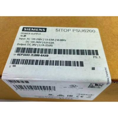 China SIEMENS 6EP3333-7LB00-0AX0 SITOP PSU6200 3.7 A NEC CLASS II STABILIZED POWER SUPPLY INPUT: 120 - 230 V AC for sale