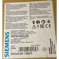 China SIEMENS 3RW4026-1BB04 SIRIUS SOFT STARTER S0 25 A, 11 KW/400 V, 40 °C 200-480 V AC, 24 V AC/DC SCREW TERMINALS for sale