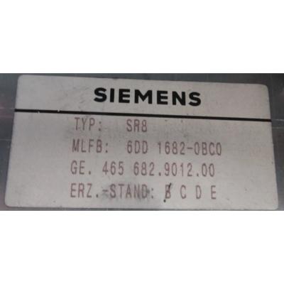 China SIEMENS 6DD1682-0BC0 SIMADYN D SUBRACK SR24.1 24V DC INTEGRATED FAN 24 SLOTS , L- AND C-BUS for sale