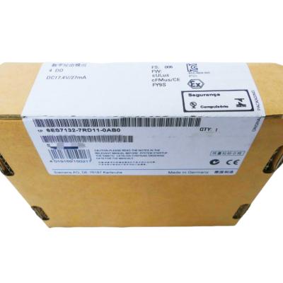 China SIEMENS 6ES7132-7RD11-0AB0 SIMATIC DP, ELECTRONIC MODULE FOR ET200ISP, 4 DQ, 17.4 V DC/27 MA 