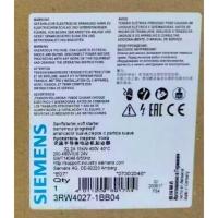 China SIEMENS 3RW4027-1BB04 SIRIUS SOFT STARTER S0 32 A, 15 KW/400 V, 40 °C 200-480 V AC, 24 V AC/DC SCREW TERMINALS for sale