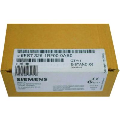 China SIEMENS 6ES7326-1RF00-0AB0 SIMATIC S7, DIGITAL INPUT SM 326, 8 DI; 24 V DC, NAMUR, FAIL-SAFE NAMUR INPUT for sale