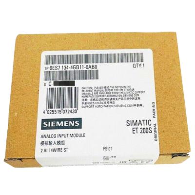 China SIEMENS 6ES7134-4GB11-0AB0 SIMATIC ET200S ANALOG CURRENT INPUT MODULE, 2-CHANNEL for sale