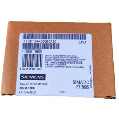 China SIEMENS 6ES7134-4GD00-0AB0 SIMATIC DP, ELECTRONICS MODULE ET 200S 4AI STANDARD I-2-WIRE, 4-20 MA; 13 BIT, 15 MM WIDTH for sale