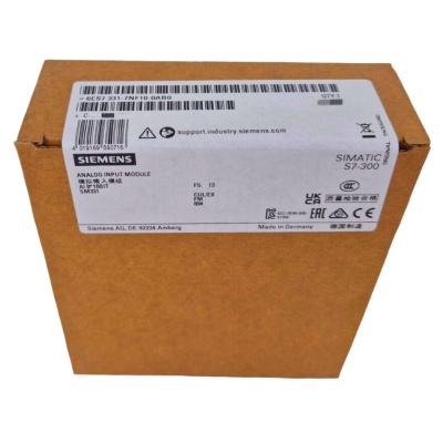 China SIEMENS 6ES7331-7NF10-0AB0 SIMATIC S7-300, ANALOG INPUT SM 331, ISOLATED, 8 AI; +/-5/10V, 1-5 V, +/-20 MA for sale
