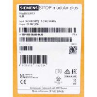 China SIEMENS 6EP1436-3BA00-8AA0 SITOP MODULAR PLUS 20 A STABILIZED POWER SUPPLY INPUT: 3 AC 400-500 V OUTPUT: 24 V DC/20 A for sale