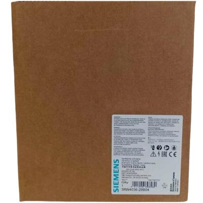 China SIEMENS 3RW4036-2BB04 SIRIUS SOFT STARTER S2 45 A, 22 KW/400 V, 40 °C 200-480 V AC, 24 V AC/DC SPRING-TYPE TERMINALS for sale