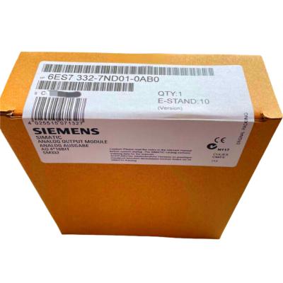 China SIEMENS 6ES7332-7ND01-0AB0 SIMATIC S7,SM 332 ANALOG OUTPUT CHANNEL TO CHANNEL ISOLATION, 4 AO, 15 BIT RESOLUTION, 0-10V for sale