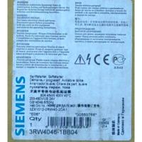 China SIEMENS 3RW4046-1BB04 SIRIUS SOFT STARTER S3 80 A, 45 KW/400 V, 40 °C 200-480 V AC, 24 V AC/DC SCREW TERMINALS for sale