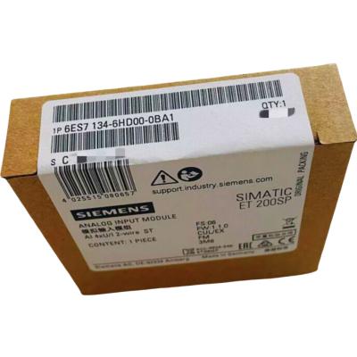 China SIEMENS 6ES7134-6HD00-0BA1 SIMATIC ET 200SP, ANALOG INPUT MODULE, AI 4XU/I 2-WIRE STANDARD, SUITABLE FOR BU TYPE A0, A1 for sale
