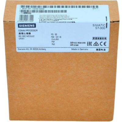 China SIEMENS 6ES7341-1AH02-0AE0 SIMATIC S7-300, CP 341 COMMUNICATIONS PROCESSOR WITH RS232C INTERFACE (RS-232-C) INCL. for sale