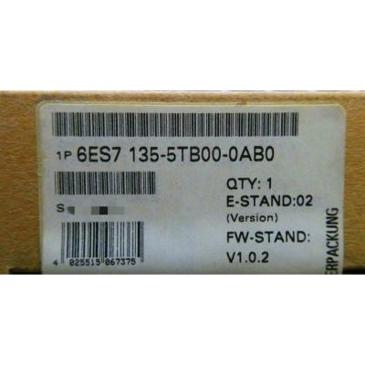 China SIEMENS 6ES7135-5TB00-0AB0 SIMATIC DP, ELECTRONICS MODULE FOR ET200IS, 2 AQ HART, (4 ... 20 MA) FOR CONNECTING HART for sale