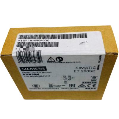 China SIEMENS 6ES7136-6DB00-0CA0 SIMATIC DP, ELECTRONICS MODULE FOR ET 200SP, F-DQ 4X24 V DC/2A, 15 MM WIDTH, UP TO PL E for sale