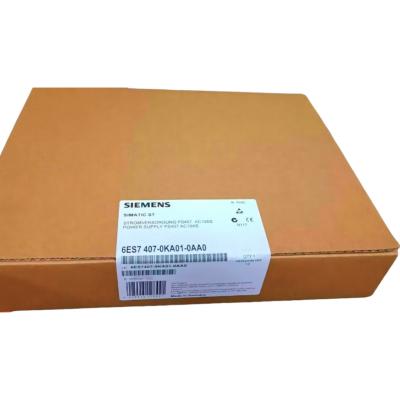 China SIEMENS 6ES7407-0KA01-0AA0 SIMATIC S7-400, POWER SUPPLY PS407 10A,UC 120/230V,5 V DC/10 A for sale