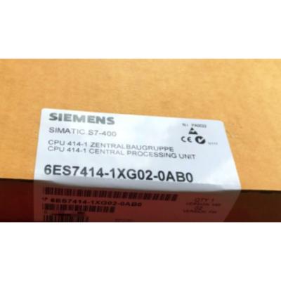 China SIEMENS 6ES7414-1XG02-0AB0 SIMATIC S7-400, CPU 414-1 CENTRAL PROCESSING UNIT WITH: MULTI-POINT MPI INTERFACE 128 KB WORK for sale