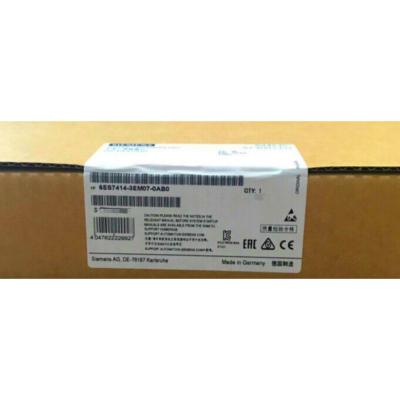 China SIEMENS 6ES7414-3EM07-0AB0 SIMATIC S7-400 SIMATIC S7-400, CPU 414-3 PN/DP CENTRAL PROCESSING UNIT WITH: WORK MEMORY 4 MB for sale