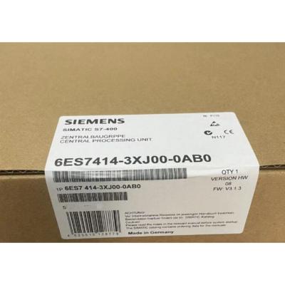 China SIEMENS 6ES7414-3XJ00-0AB0 SIEMENS 6ES7414-3XJ00-0AB0 SIMATIC S7-400 CPU414-3 PROCESSOR, MPI/DP/IF, 768KB for sale