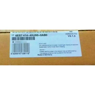 China SIEMENS 6ES7414-4HJ00-0AB0 SIMATIC S7-400H, CPU 414H CENTRAL PROCESSING UNIT FOR S7-400H AND S7-400F/FH for sale