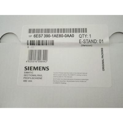 China SIEMENS 6ES7390-1AE80-0AA0 SIMATIC S7-300, MOUNTING RAIL, LENGTH: 482.6 MM for sale