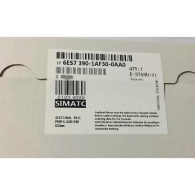 China SIEMENS 6ES7390-1AF30-0AA0 SIMATIC S7-300 MOUNTING DIN RAIL, 530MM (21IN) MOUNTING RAIL, LENGTH: 530 MM for sale