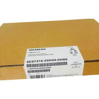 China SIEMENS 6ES7416-2XK04-0AB0 SIMATIC S7-400, CPU 416-2 CENTRAL PROCESSING UNIT WITH: WORK MEMORY 2.8 MB, (1.4 MB CODE for sale