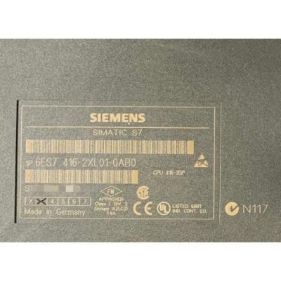 China SIEMENS 6ES7416-2XL01-0AB0 SIMATIC S7-400, CPU 416-2 DP CENTRAL PROCESSING UNIT WITH: MULTI-POINT MPI INTERFACE INTEGR. for sale