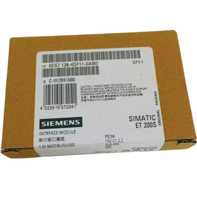 China SIEMENS 6ES7138-4DF11-0AB0 SIMATIC DP, ELECTRONICS MODULE FOR ET 200S, 1 SI SERIAL INTERFACE 1-CHANNEL, 15 MM WIDTH for sale