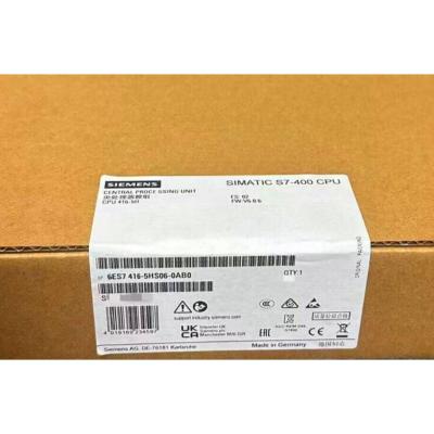 China SIEMENS 6ES7416-5HS06-0AB0 SIMATIC S7-400 CPU416-5H PROCESSOR, MPI/DP/PN, 16MB 1X DP, 1X PN AND 2 FOR SYNC MODULES for sale