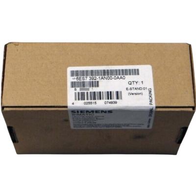 China SIEMENS 6ES7392-1AN00-0AA0 S7-300 S7-300, TERMINAL BLOCK IN SCREW-TYPE CONNECTION SYSTEM FOR 64-CHANNEL MODULES for sale