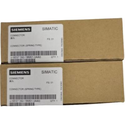 China SIEMENS 6ES7392-1BM01-0AA0 SIMATIC S7-300, FRONT CONNECTOR FOR SIGNAL MODULES WITH SPRING-LOADED CONTACTS, 40-POLE for sale